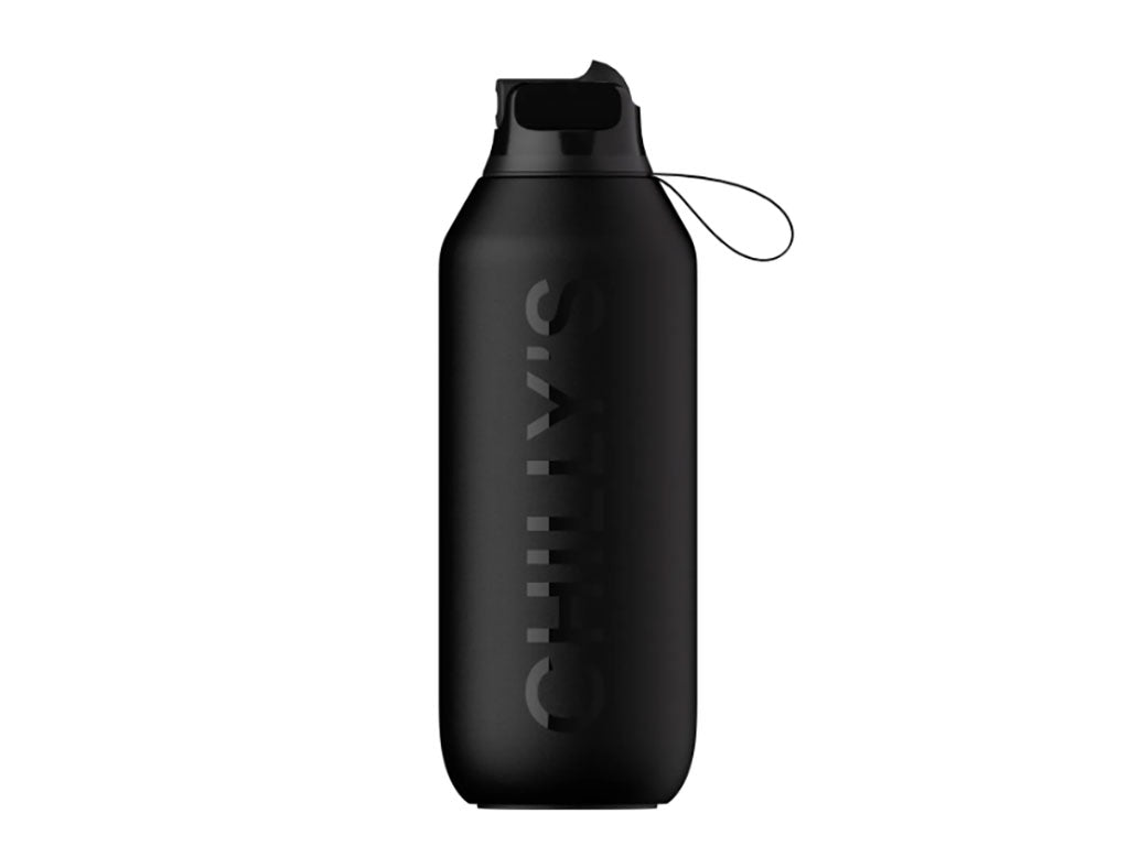 Chillys Flip Bottles Series 2 500ml Bottle Abyss Black – Nick Rivett Sport